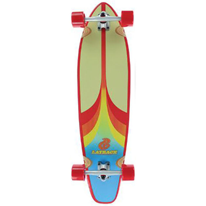 Layback Split Peak Kick Tail Cruiser (Complete) – Hang Time Board Shop